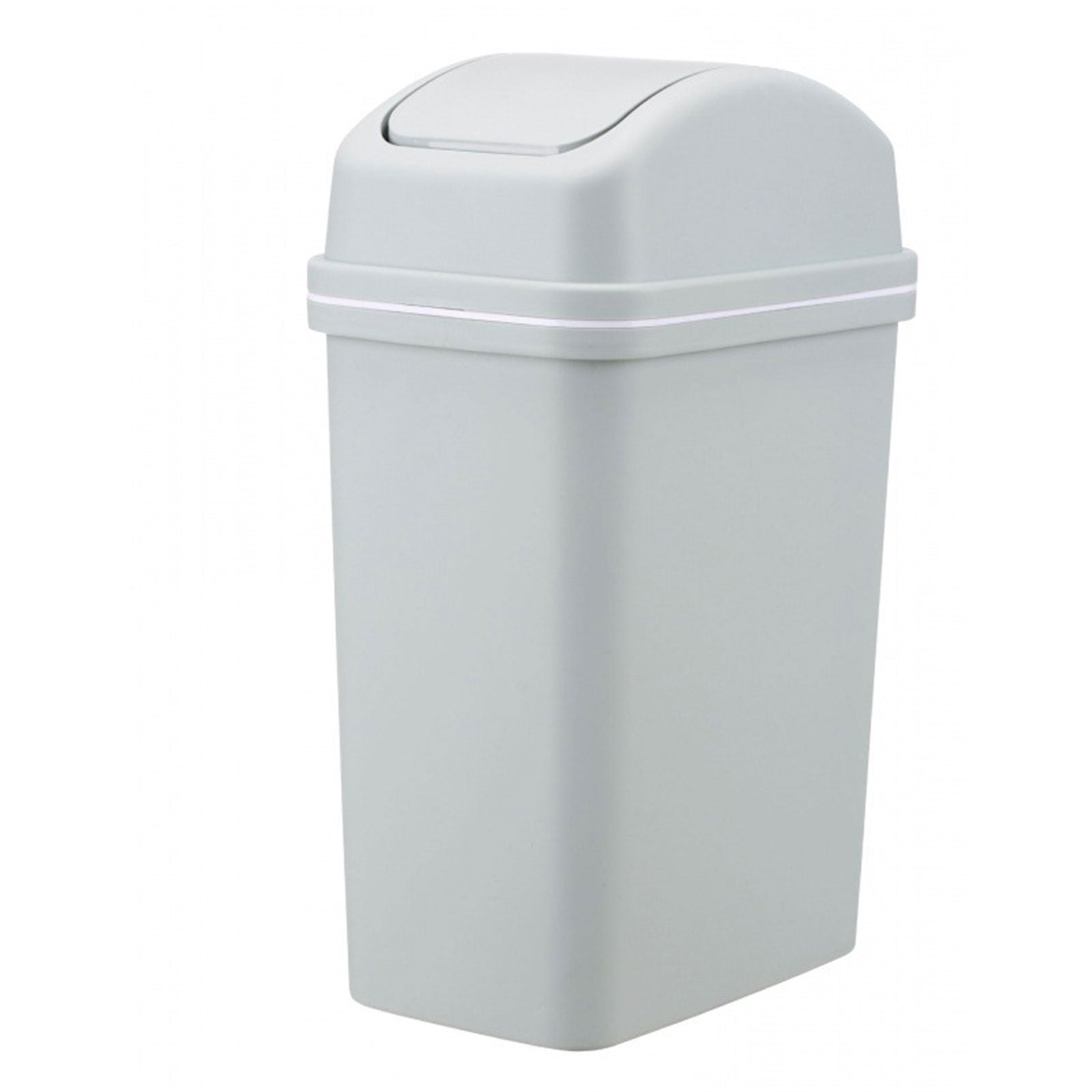 Acahhotxx Waste Bin, Swing Top Bin 10L Waste Disposal Solution Waste ...