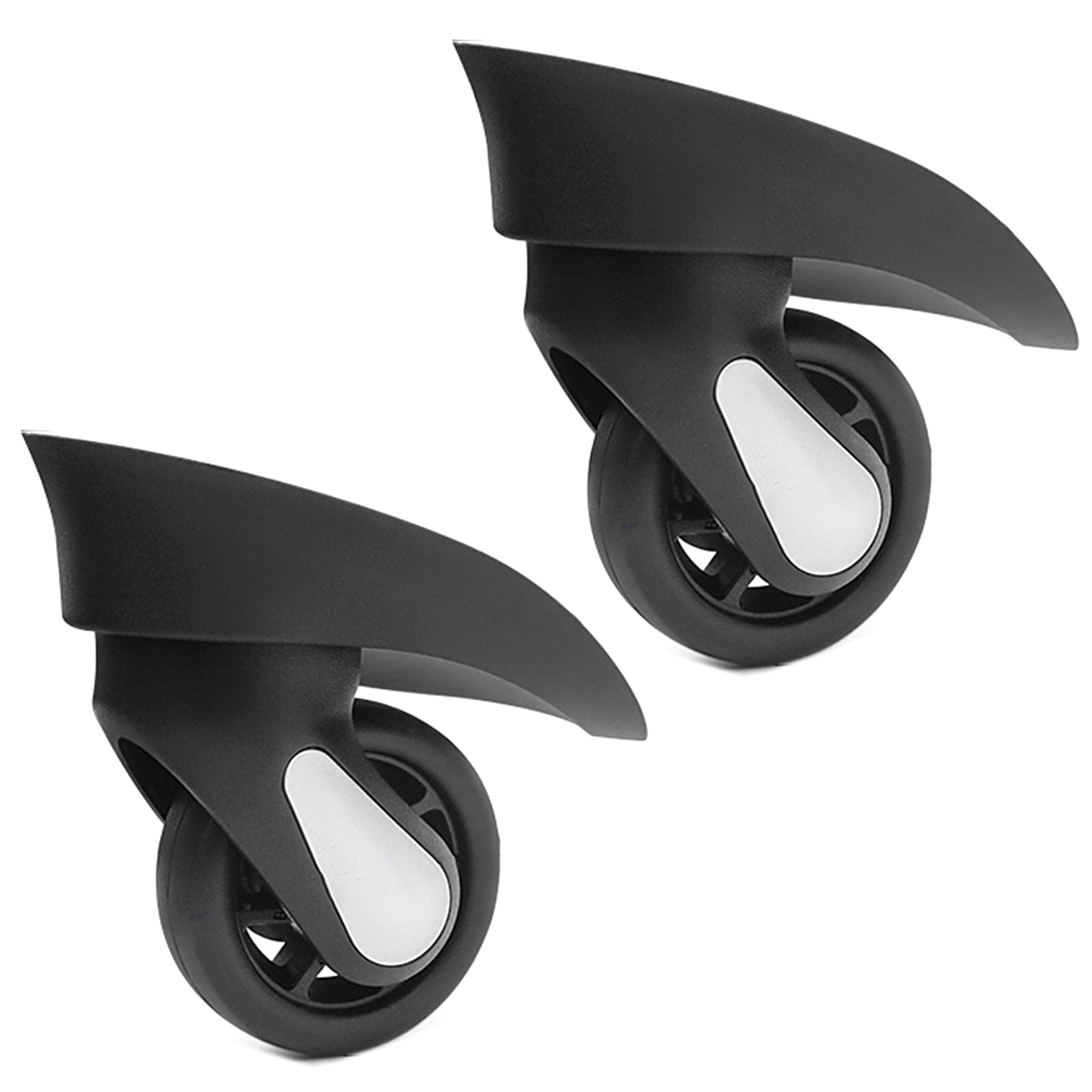 Acahhotxx Wheel, 1Pair Luggage Wheels Suitcase Replacement Wheel Roller ...