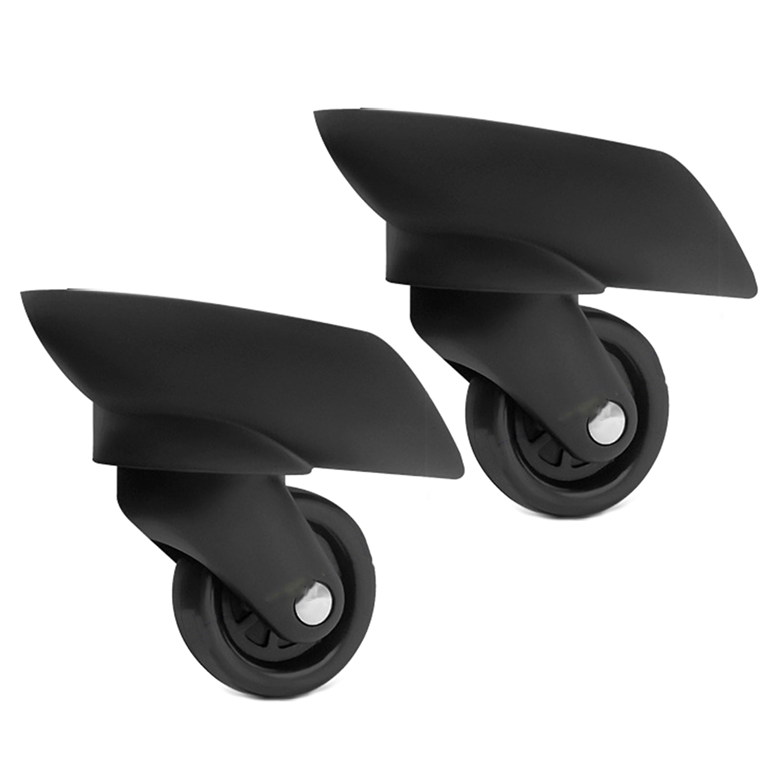 Acahhotxx Wheels, 2Pcs Trolley Casters Replacement Heavy Duty Roller ...