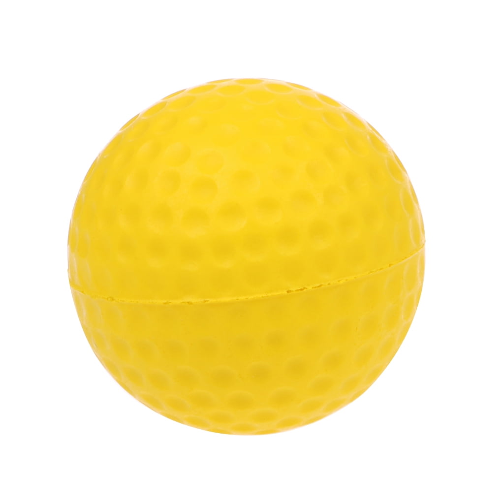 Acahhotxx golf ball, Yellow Foam Training Soft Foam Balls Practice ...