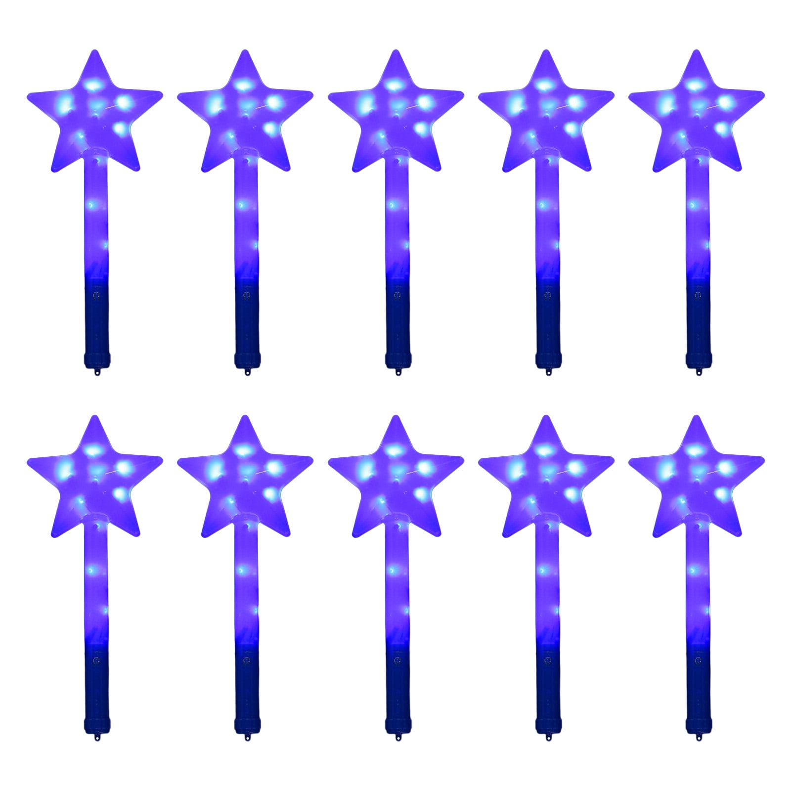 Acahhotxx party prop, LED Flashing Handheld Colorful Stick Toy Birthday ...