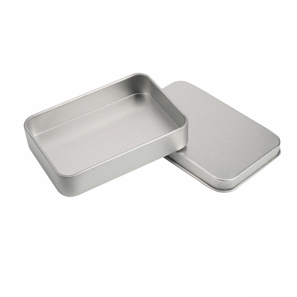 Acahhotxx storage tank, Tinplate Storage Box with Lid Portable Fillable ...