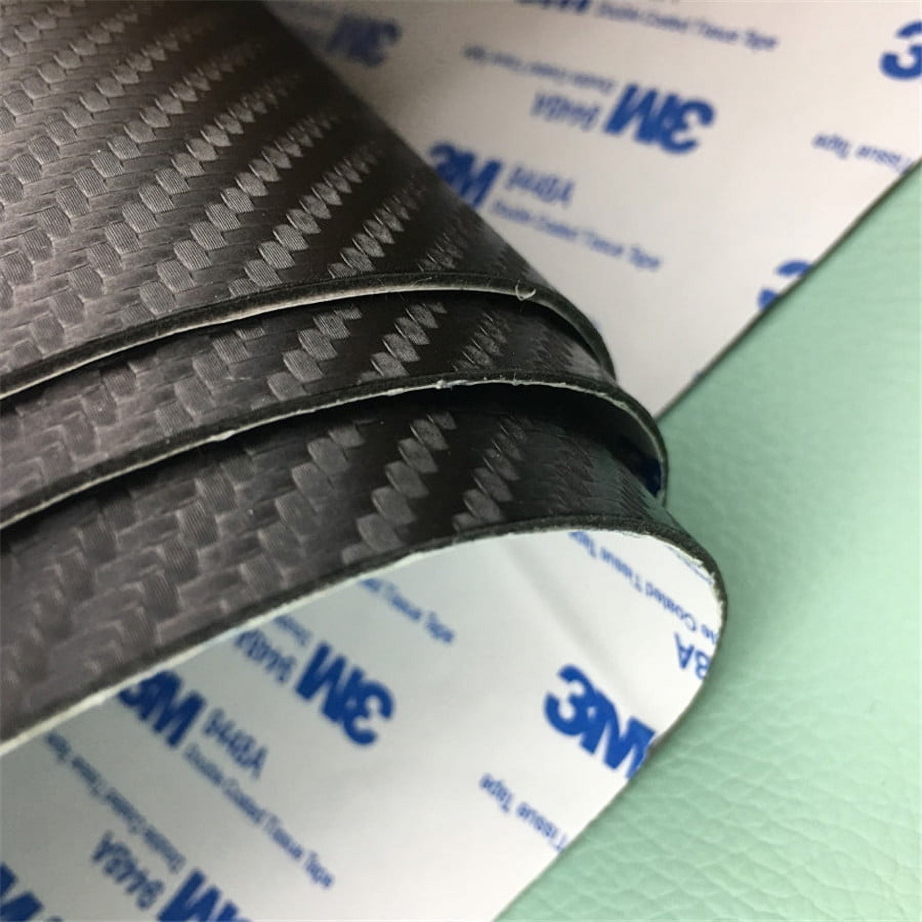 Acaige 120*50CM Carbon Fiber Leather Scuff Plate Door Sill Cover ...