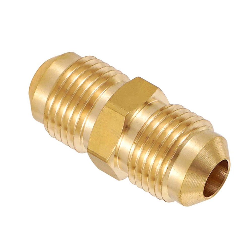 Acaige 2PCS 3/8 Male Flare Straight Union Coupling Brass - Walmart.com