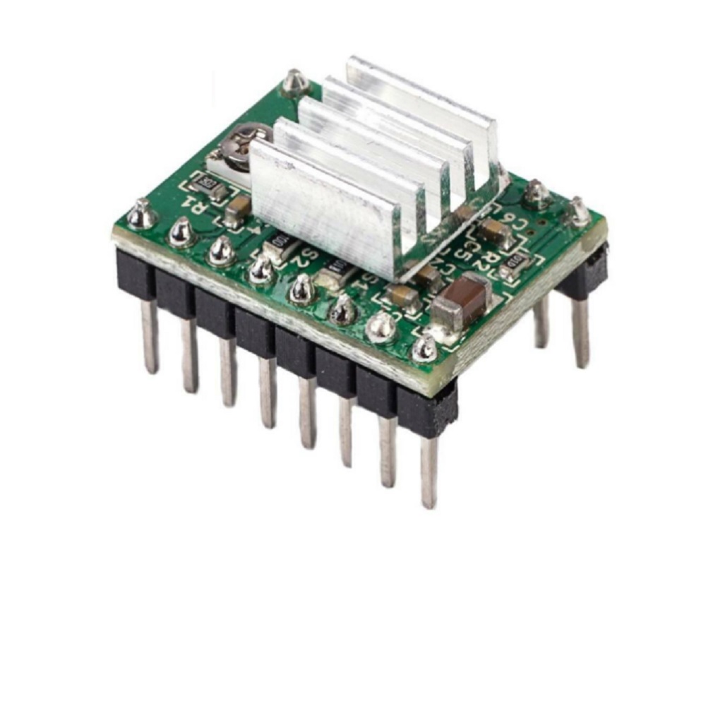 Acaige 5 Units A4988 Stepper Motor Driver Module With Heat Sink For 3D ...