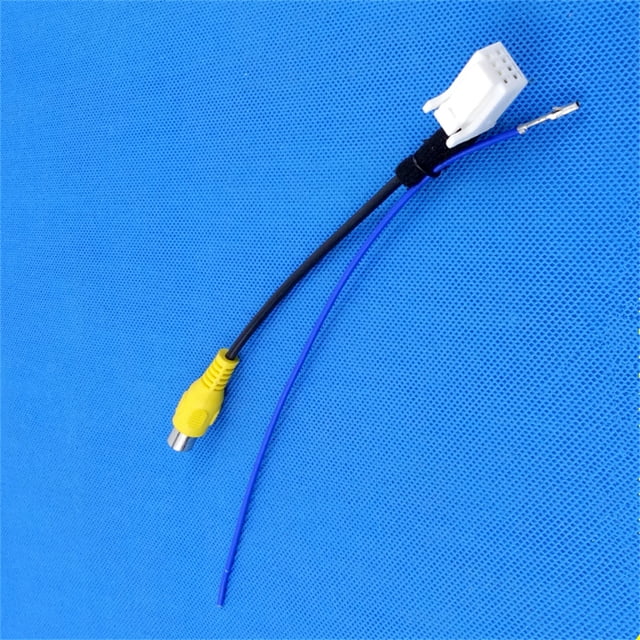 Acaige 8 Pin Car Reverse Rear Camera Video Plug Converter Cable Adapter ...