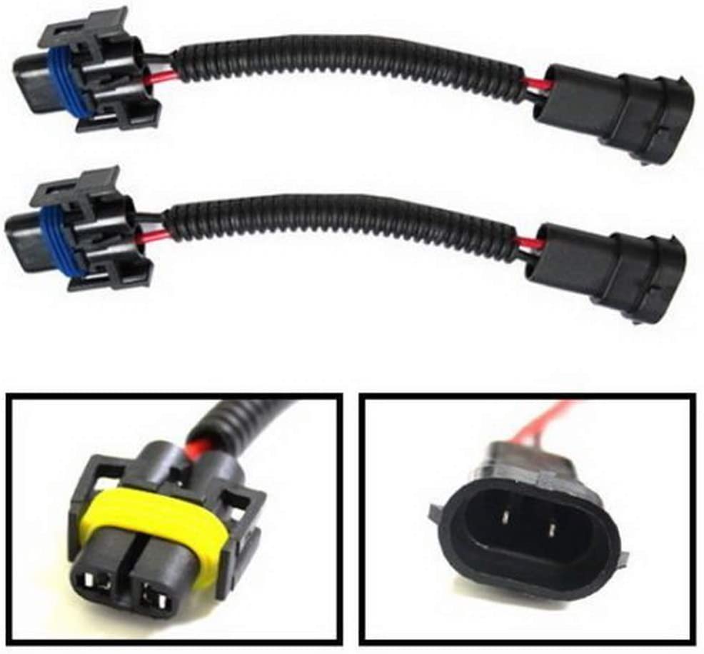 Acaige Extension Wiring Harness For Socket H11 H8 9005 HB3 9006 HB4 ...