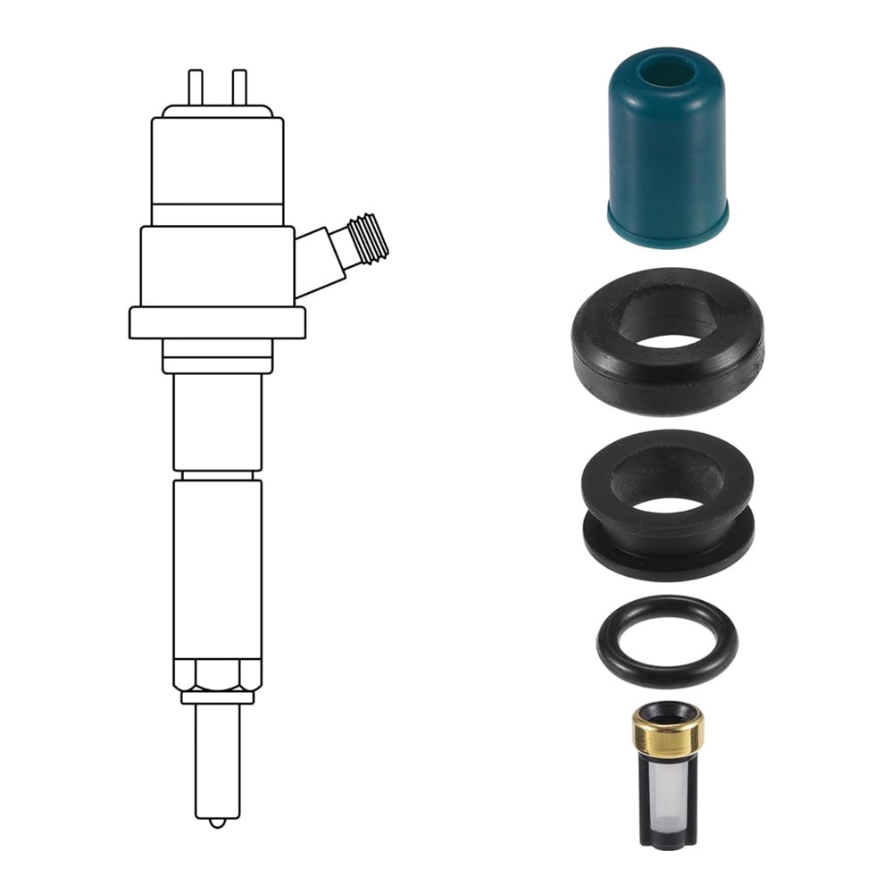 Acaige New Fuel Injector Repair Seal Rebuild Kit For Toyota 3Vze 3.0L ...