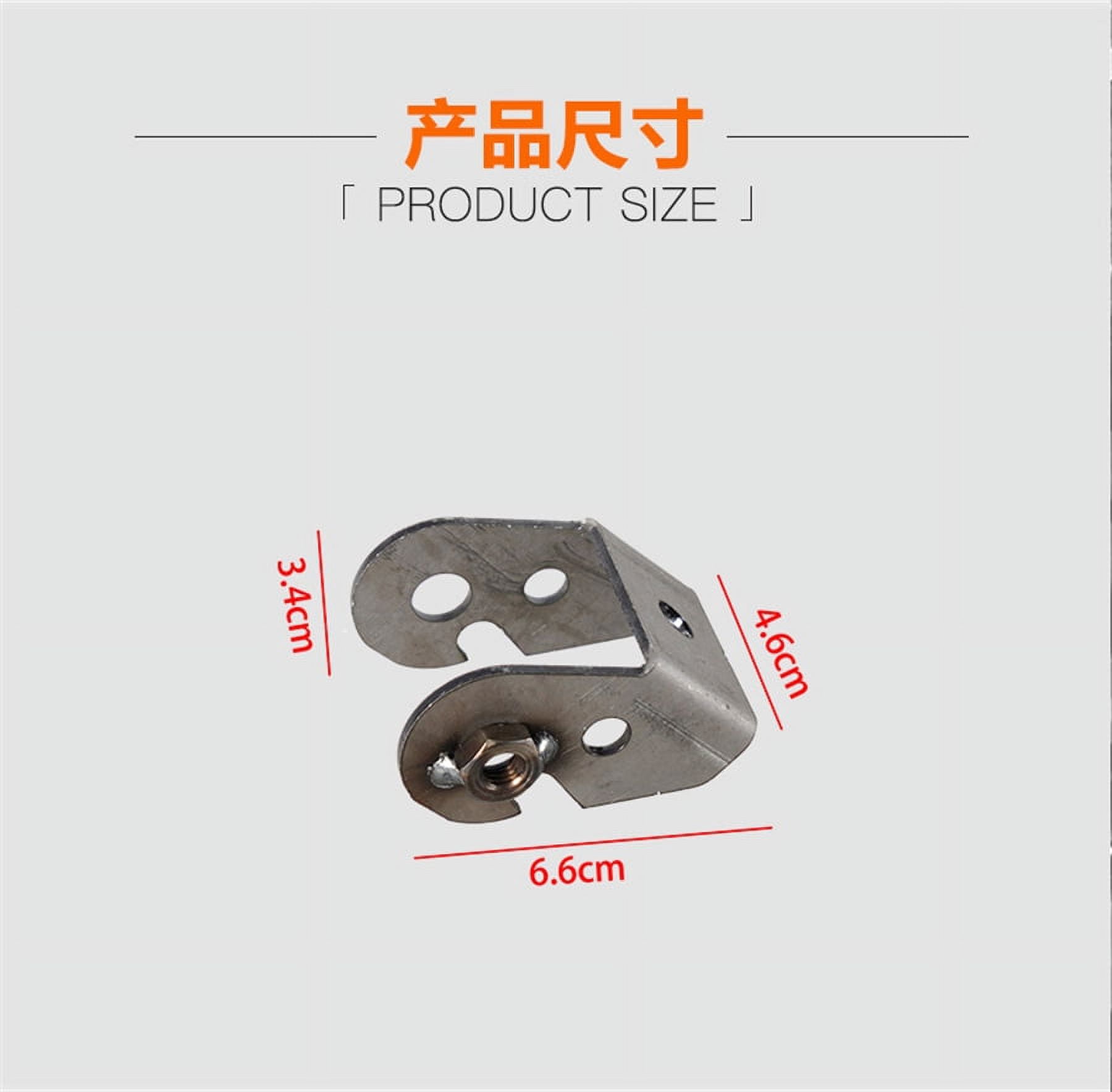 Acaige Pair Headlight Mounting Brackets Mounts Fit For Yamaha Banshee ...