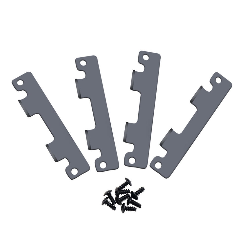 Acaige Tail Gate Tailgate Hinge Plates and Screws For Yamaha Rhino YXR ...