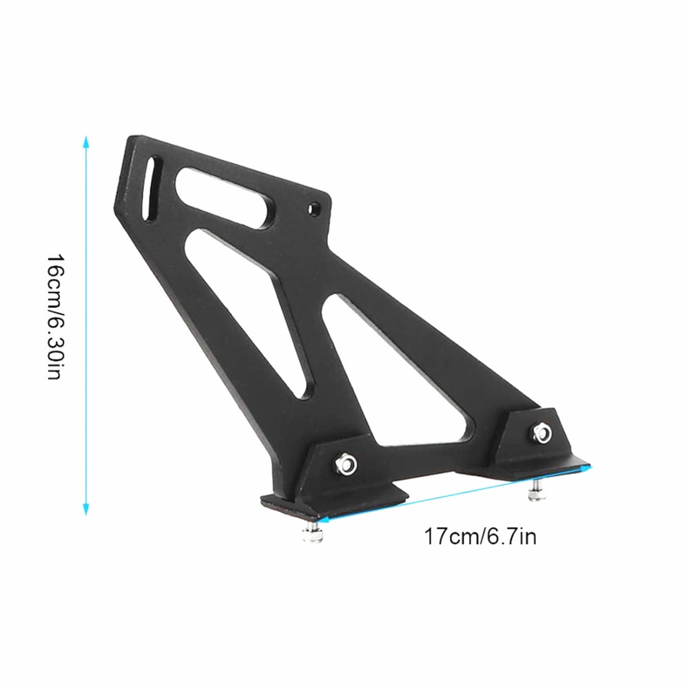 Acaigel 1 Pair CNC Aluminum Alloy Rear Wing Trunk Racing Tail Spoiler ...