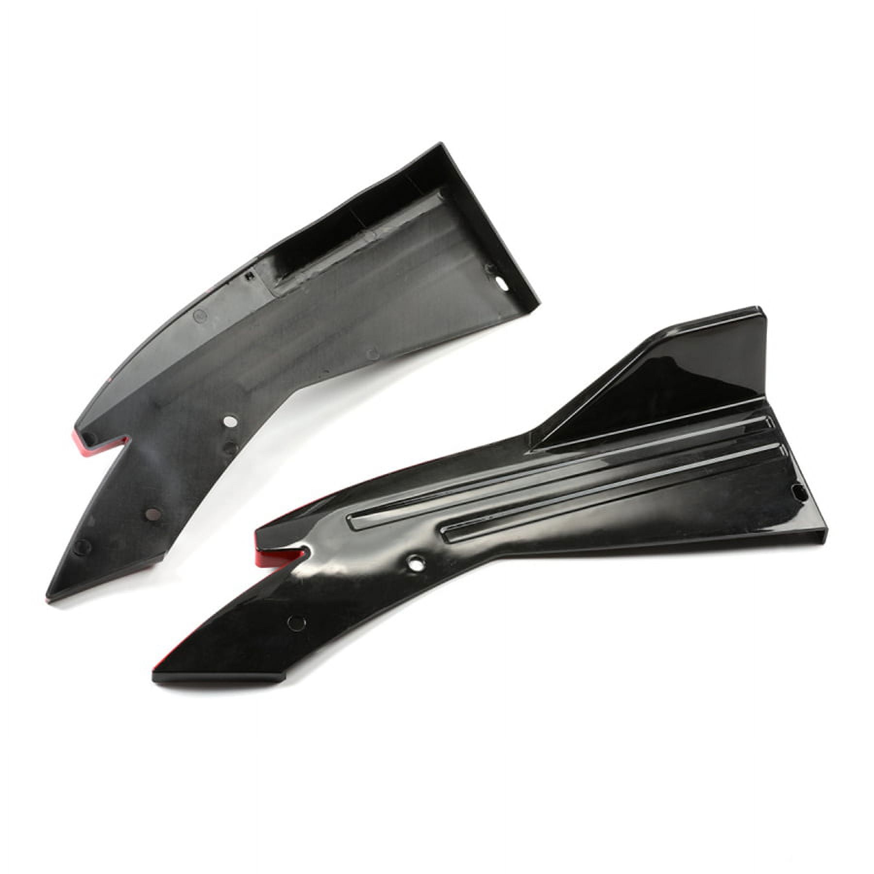 Acaigel 1 Pair Car Bumper Spoiler Rear Lip Angle Splitter Diffuser ...