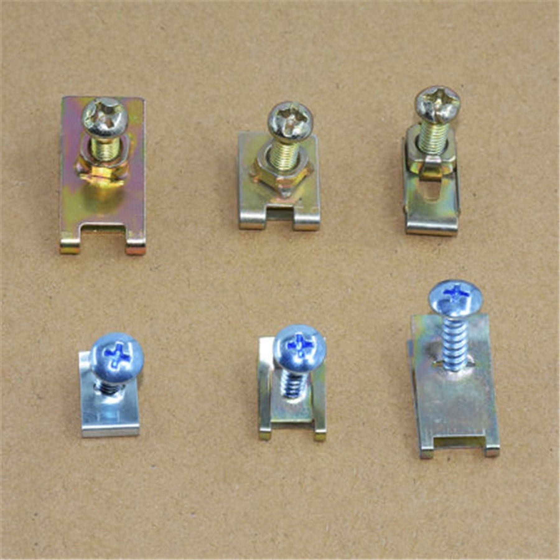 Acaigel 100x Mixed U Type Metal Clips Car Body Panel Bumper Fixed ...