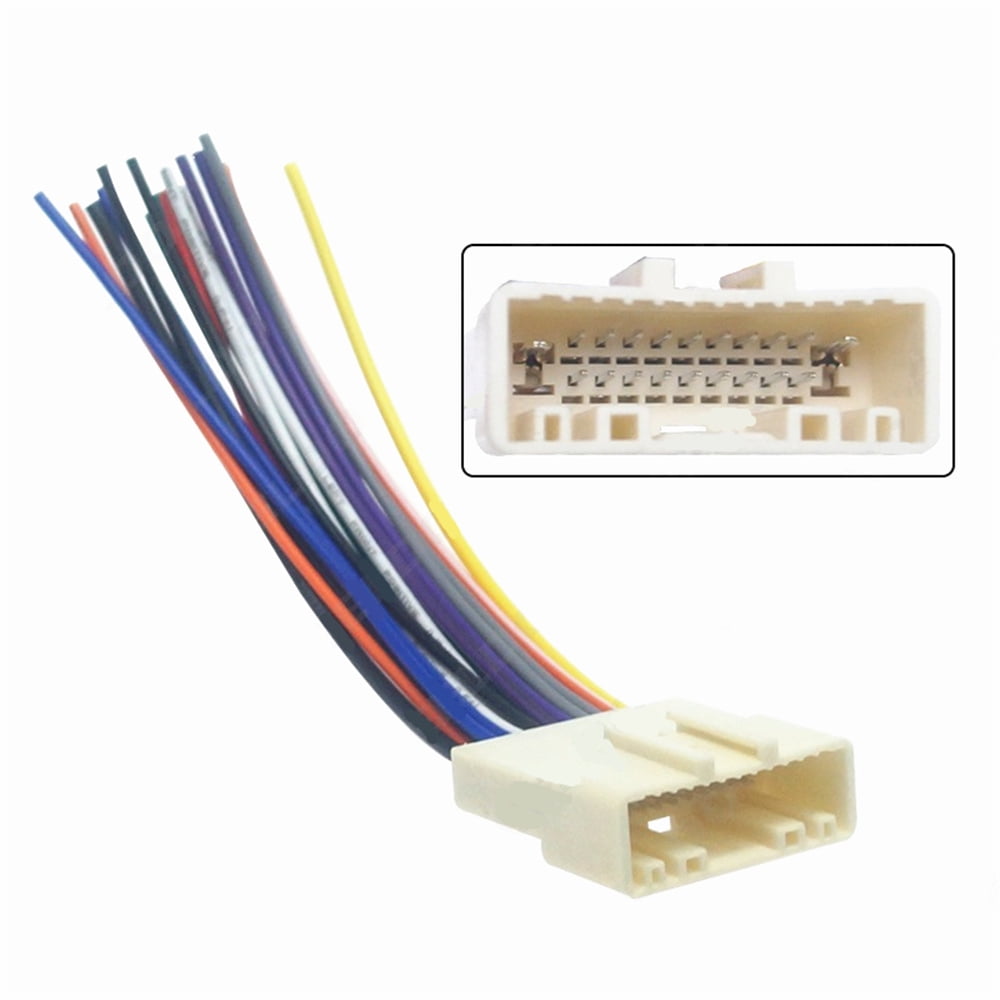 Acaigel 20 Pin Car Radio Audio Wiring Harness Adapter For Nissan Subaru ...