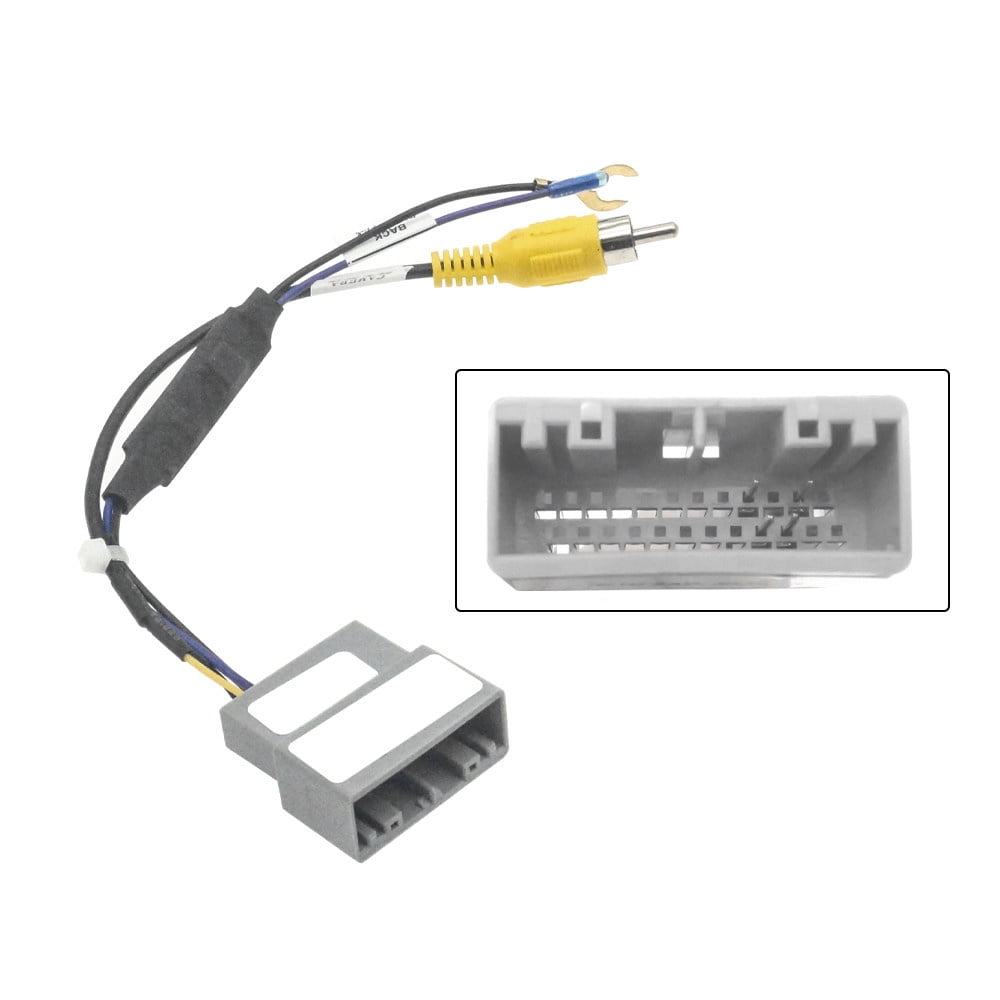 Acaigel 24 Pin Car Audio Radio Parking Rear Camera Video Plug Converter ...