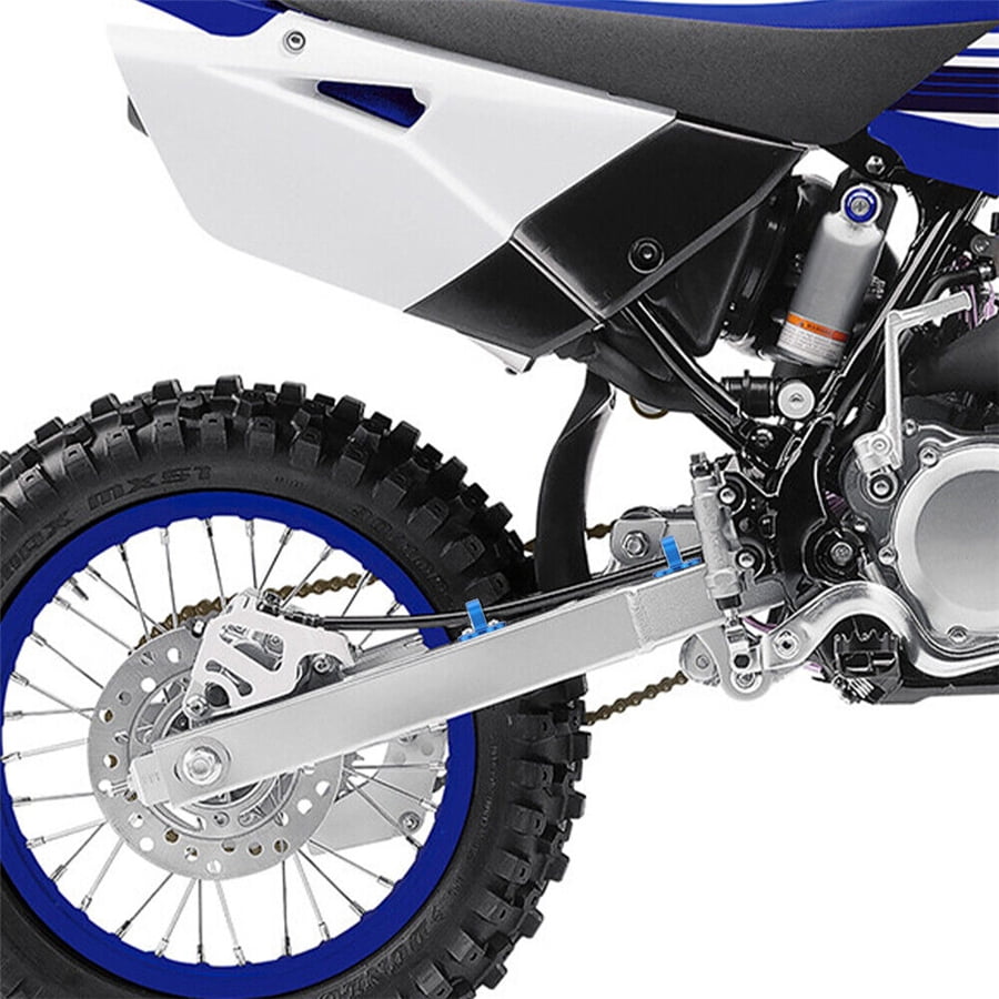 Acaigel 2x CNC Rear Brake Line Hose Cable Clip For YAMAHA YZ80 YZ85 ...