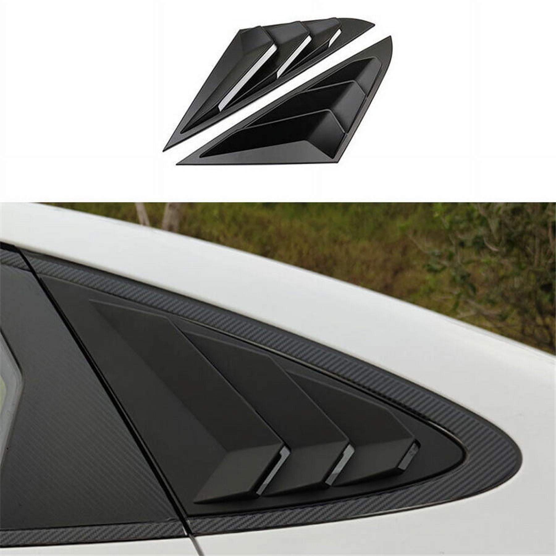 Acaigel 2x Car Rear Side Vent Window Quarter Louver Cover For Hyundai ...
