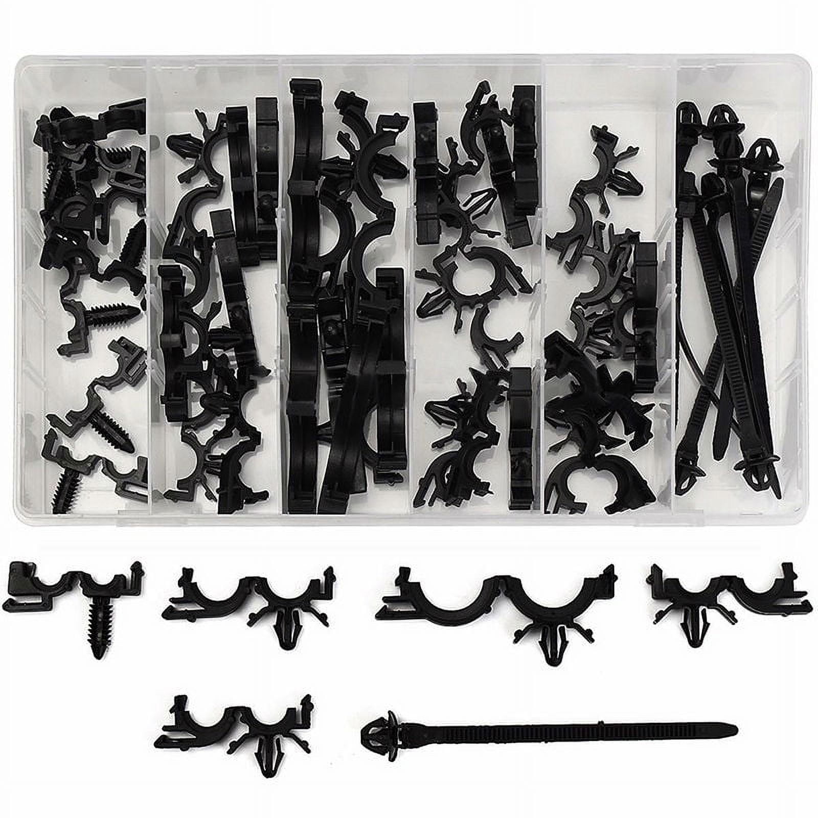 Acaigel 54 Pcs Wire Loom Routing Clip Wiring Harness Assortment Kit ...