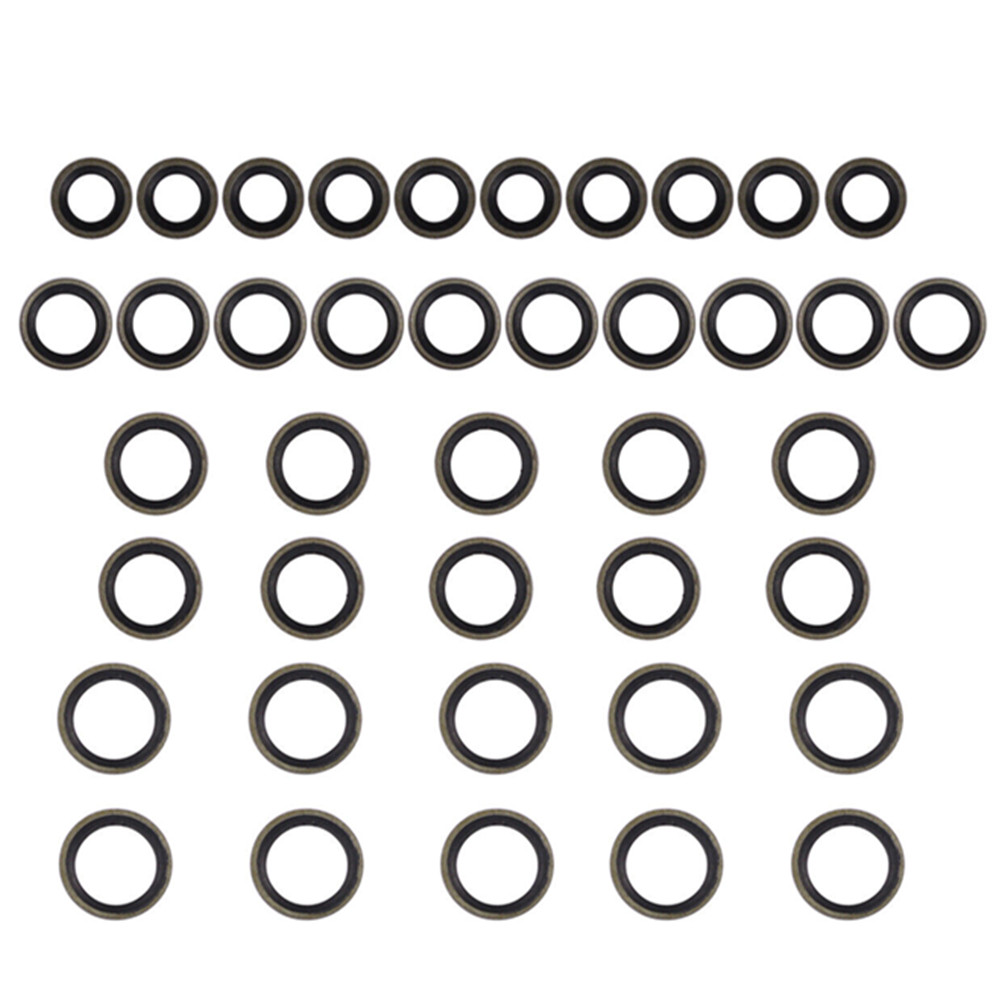 Acaigel 8mm,10mm,12mm,14mm QTY 10 Each Bolt Fuel Sealing Washers for ...