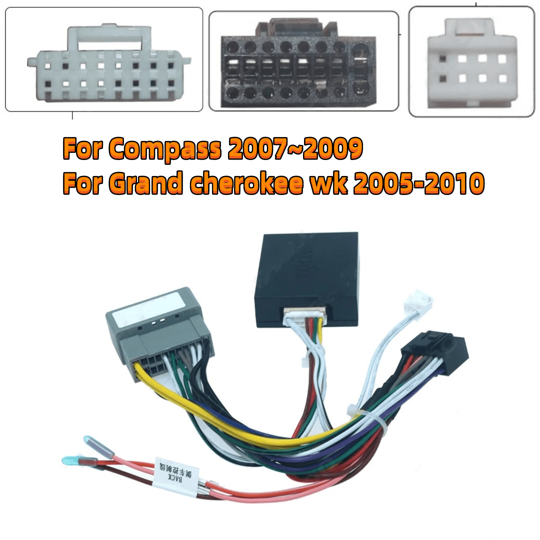 Acaigel Car Audio 16 Pin Android Power Cable Adapter With Canbus Box ...