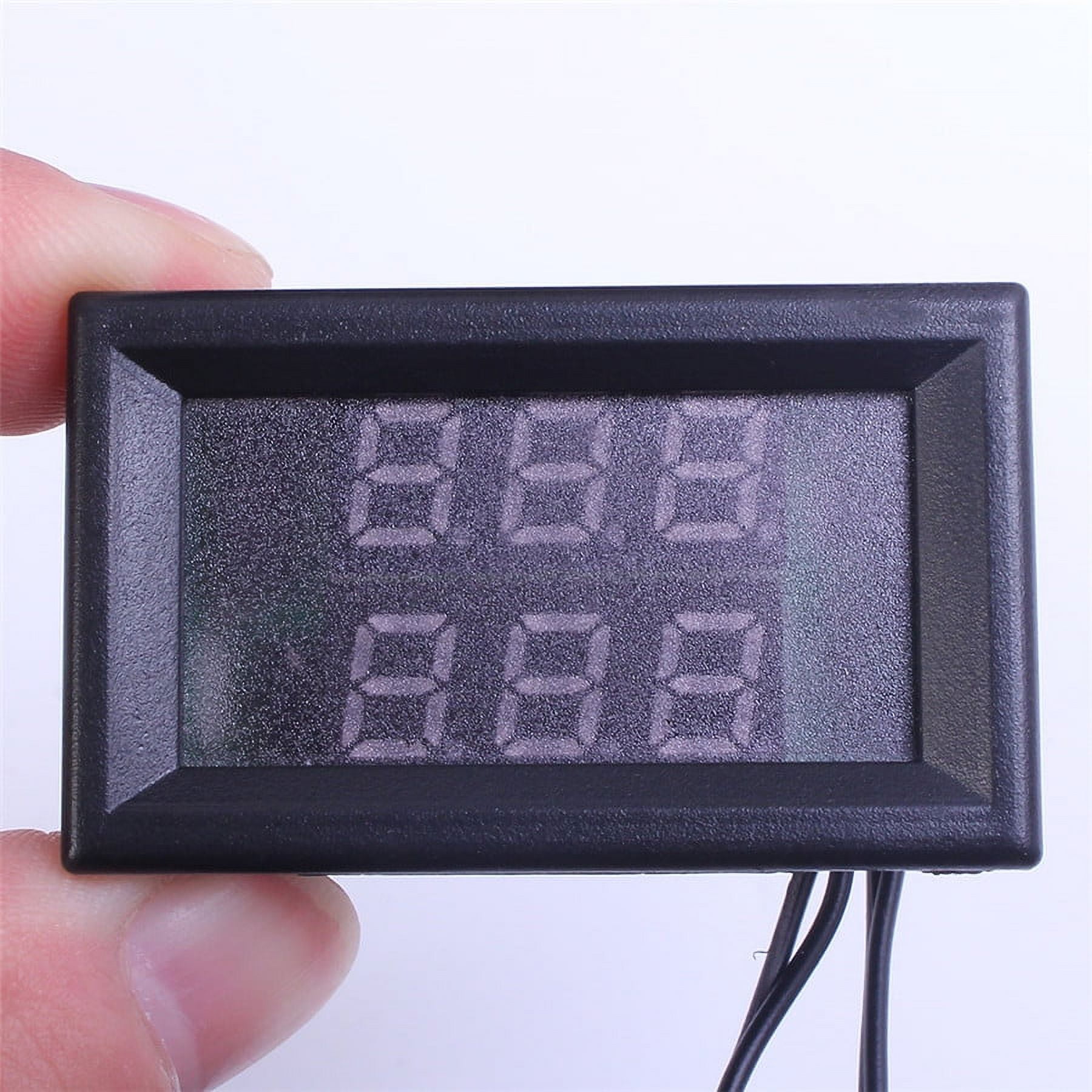 Acaigel Car Red+Blue Led Dual Digital Display Intercooler Supercharger ...