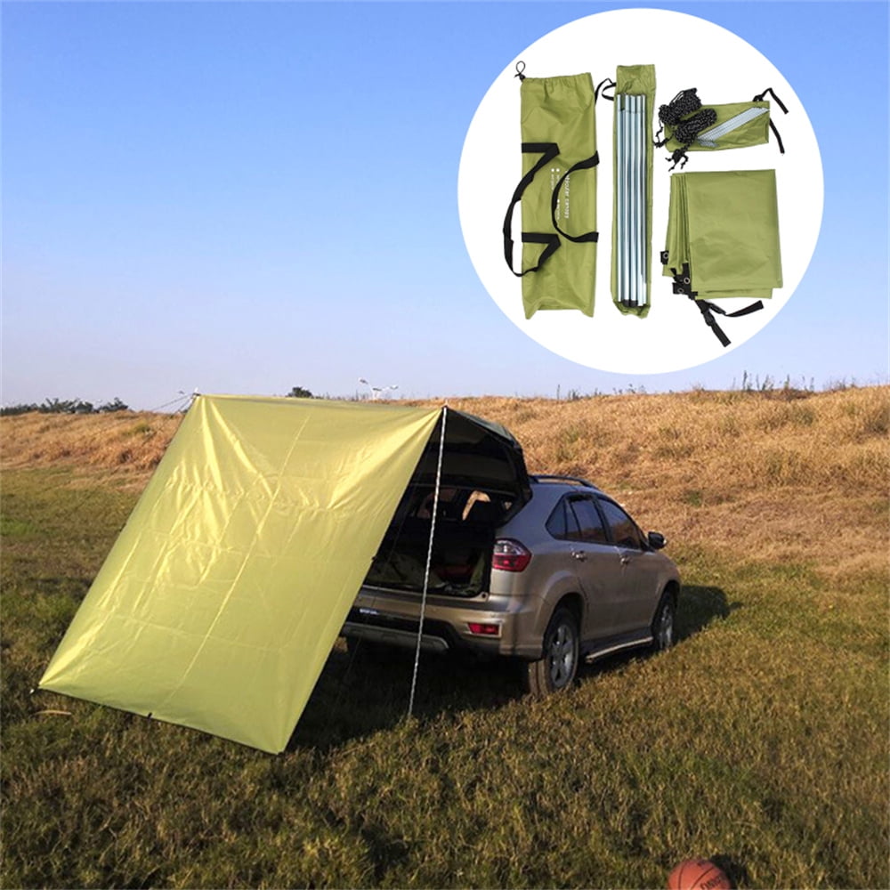 Acaigel Car Shelter Shade Camping Side Car Roof Top Tent Awning ...
