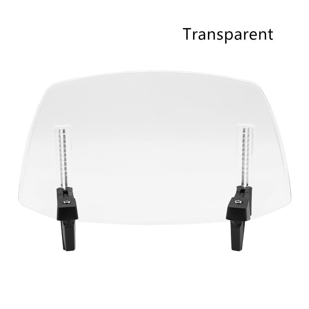 Acaigel Motorcycle Adjustable Windscreen Spoiler Air Deflector Wind ...