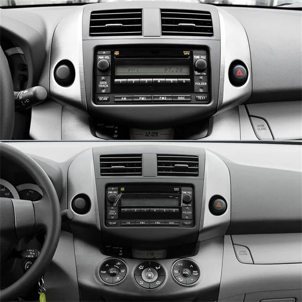Acaigel Pair Car Center Dash Vent Outlet Side Panel Trim Cover Fit For ...