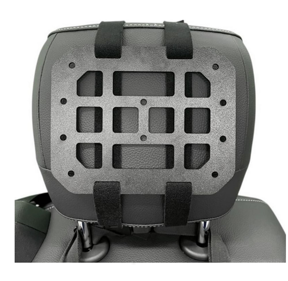 Acaigel Tactical Rigid MOLLE Panel Car Headrest Rear Storage Display ...