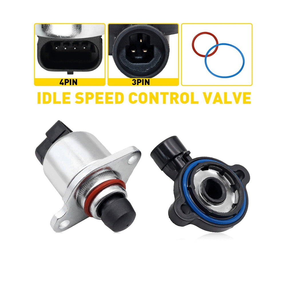 Acaigel Throttle Position Sensor And Idle Air Control Valve Set For Ls ...