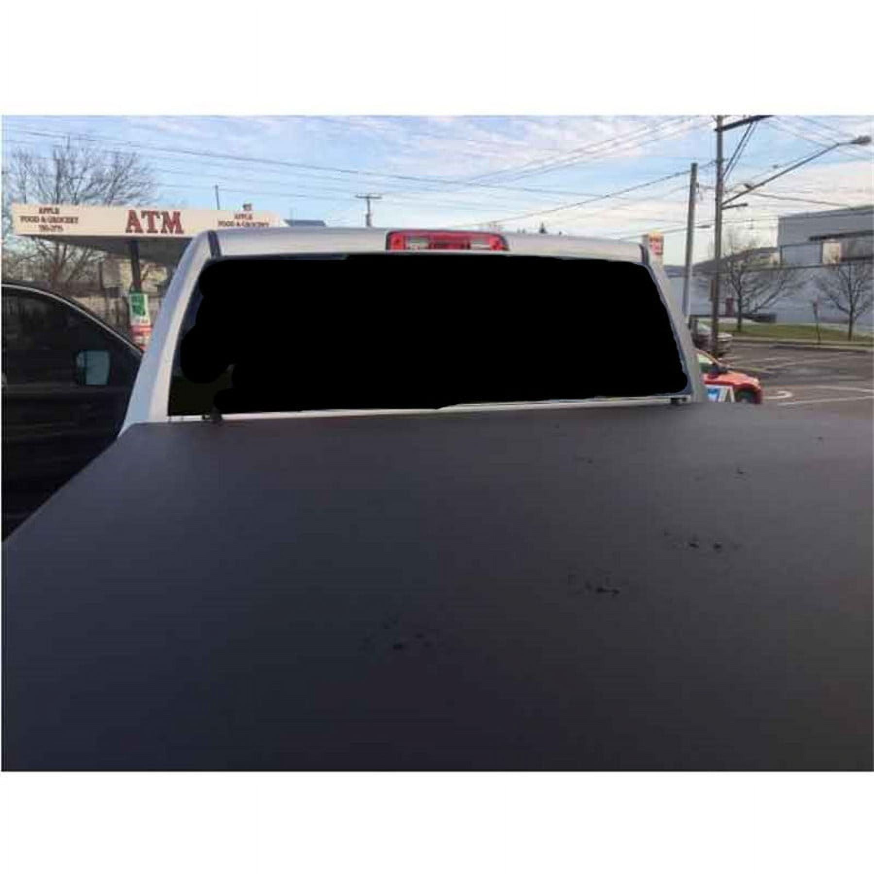 Acaigel Truck Pickup Rear Window Sticker Decal Black Perforated Look ...