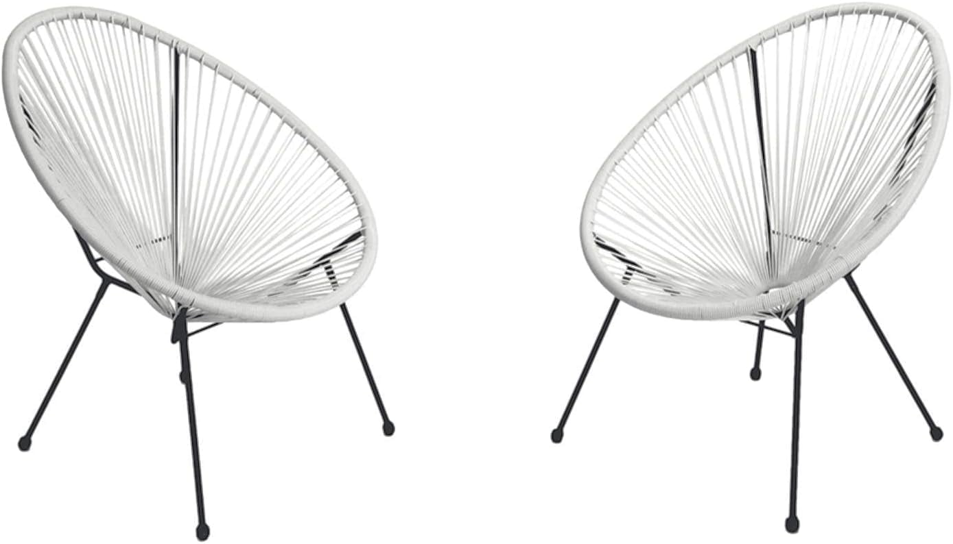 Acapulco Patio Chair All-Weather Weave Lounge Chair Patio Sun Oval ...