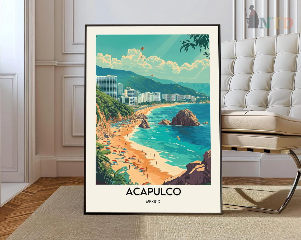 Acapulco Print, Acapulcoacapulco Poster, Acapulco Photo, Acapulco ...