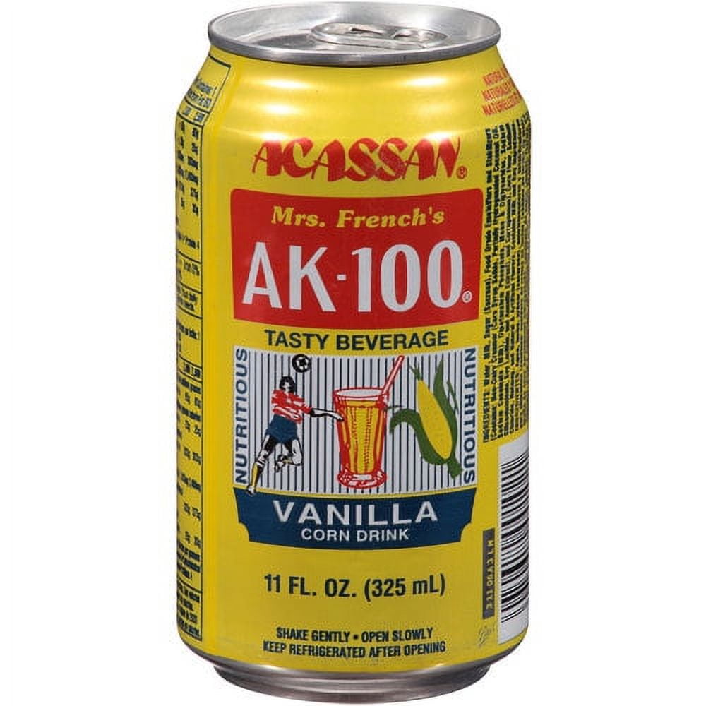 Acassan Mrs. French's AK-100 Vanilla Corn Drink, 11 fl oz - Walmart.com