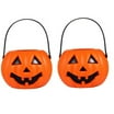 24pcs Halloween Small Plastic Pumpkin Buckets for Children Trick or ...