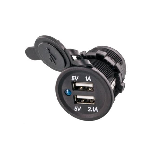 Accele 5V 2.1A Flush Mount Dual USB Jacks Ports - Walmart.com