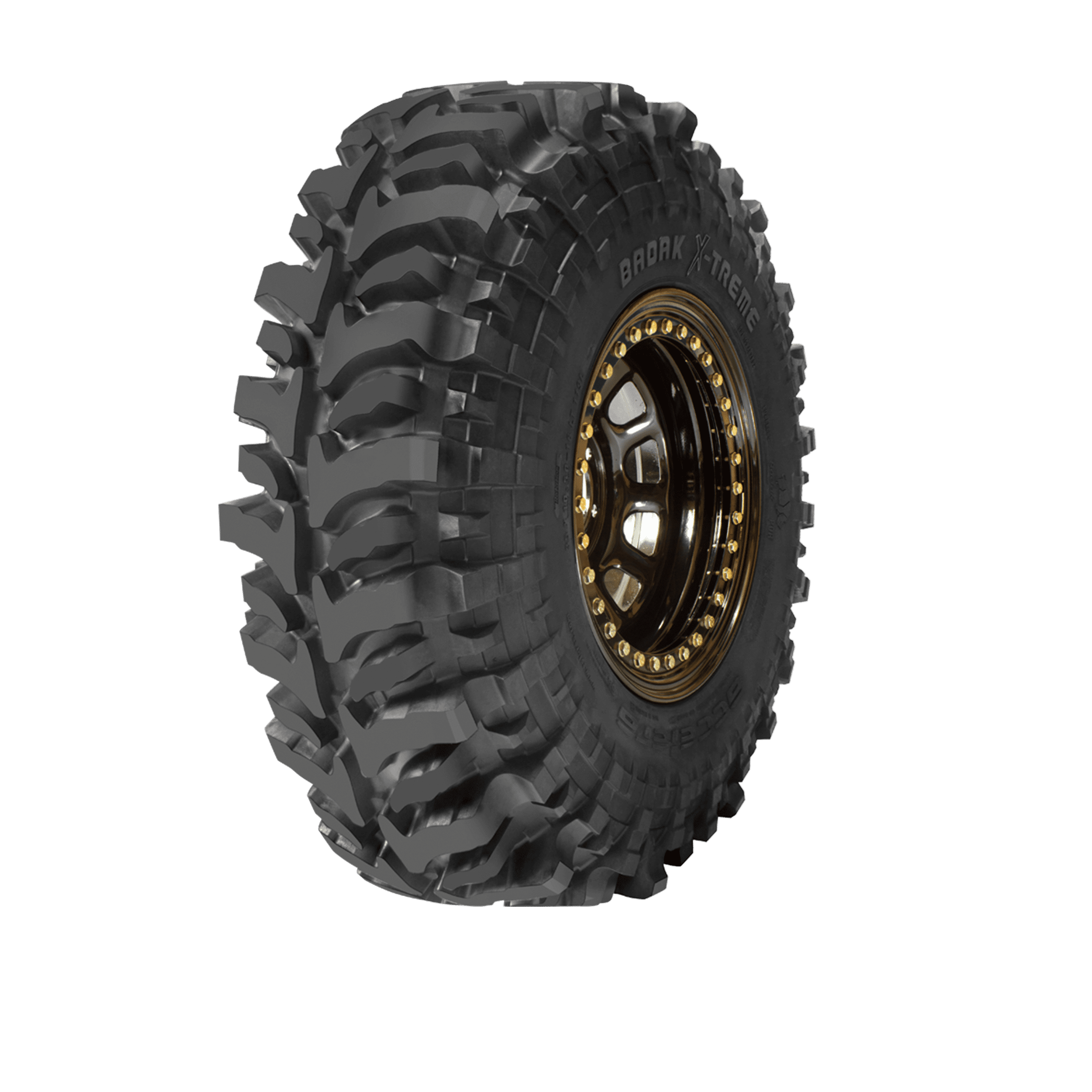 Accelera Badak X-Treme 33X10.50-15 C/6PLY - Extreme Mud Terrain Tire ...