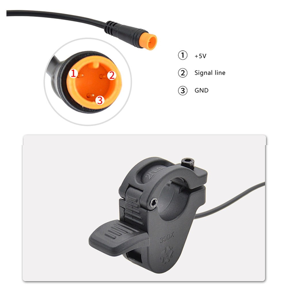 Accelerator Thumb Throttle For 22 Mm Handlebar PC+ABS SM Connector ...