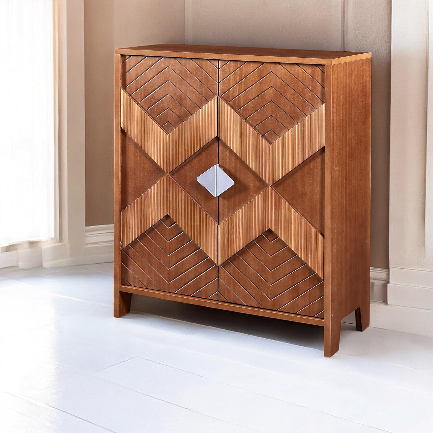 Accent Cabinets with Doors, Mid Century Modern Sideboard Buffet Cabinet ...