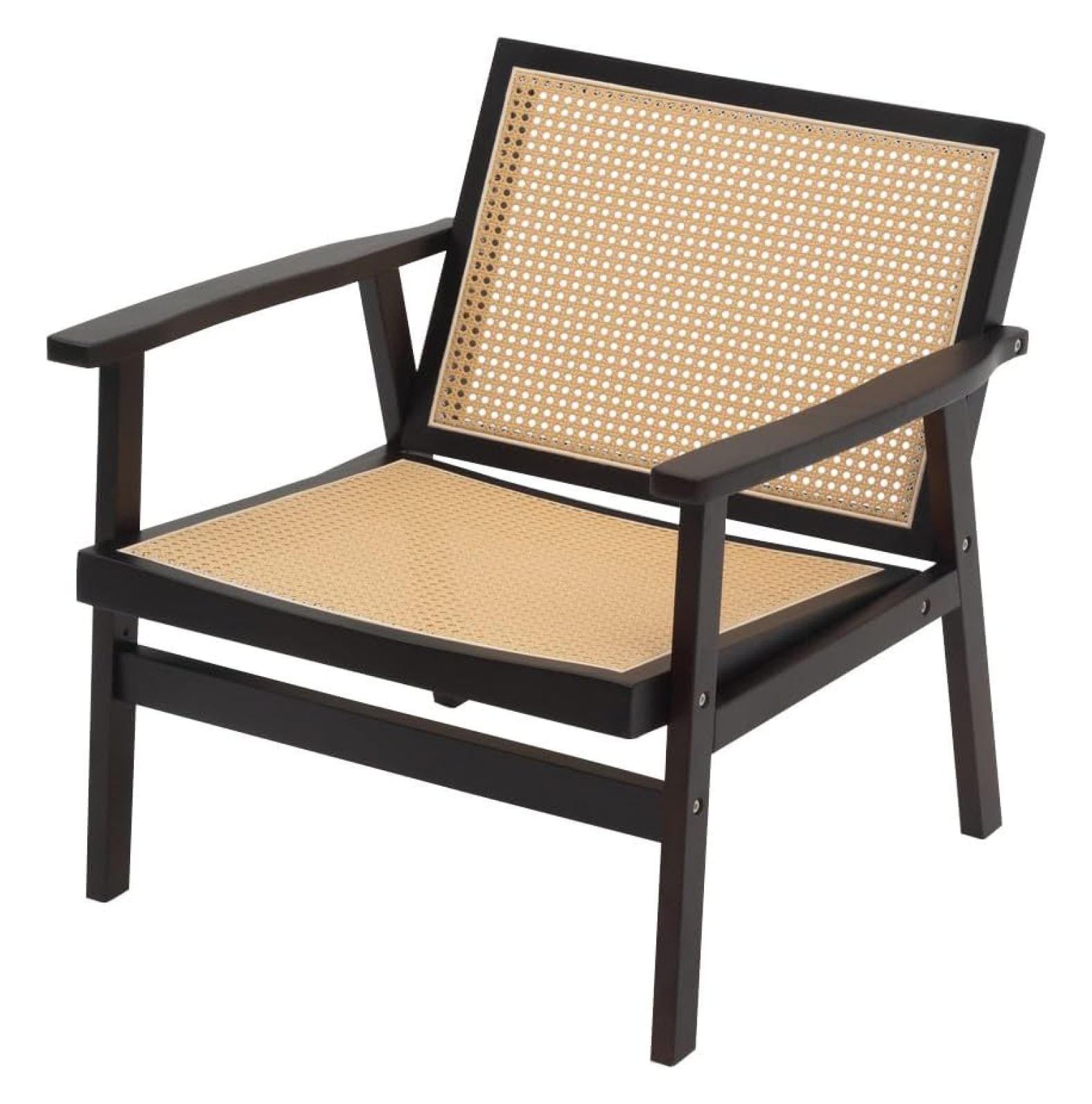 Accent Chair -Century Modern Chair with Upholstered Lounge Arm Chair ...