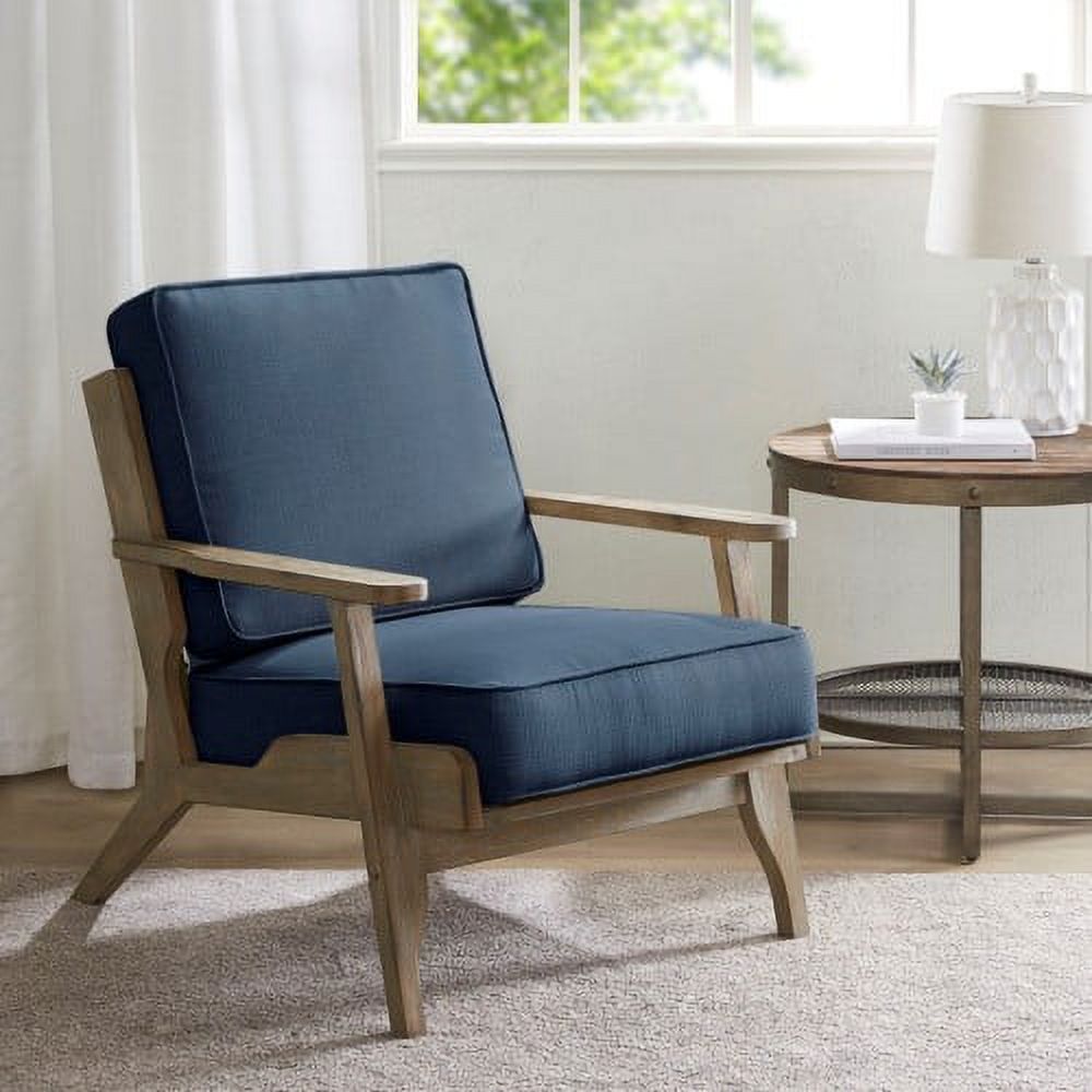 Accent Chair, Mid Century Retro Armchair Reading Chair for Small Space ...