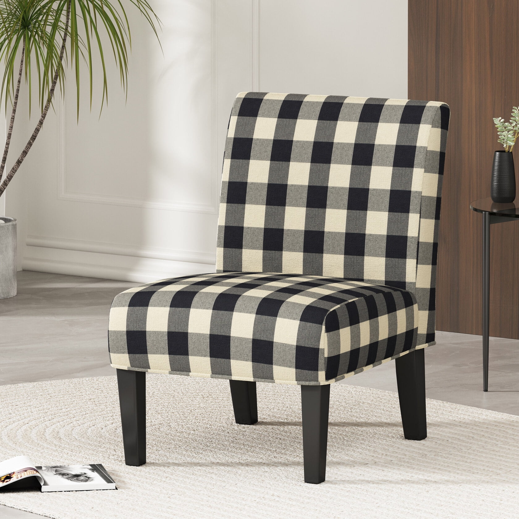 Accent Chair, Upholstered Living Room Accent Chair, Arm Chair with ...