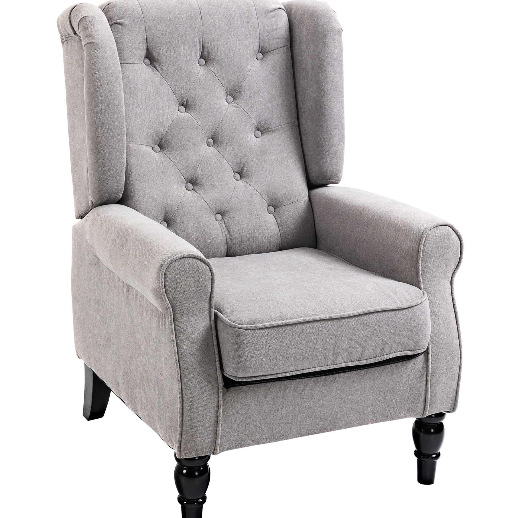 Accent Chair / Wide Backrest, Spring Pack Seat, Eucalyptus Legs ...