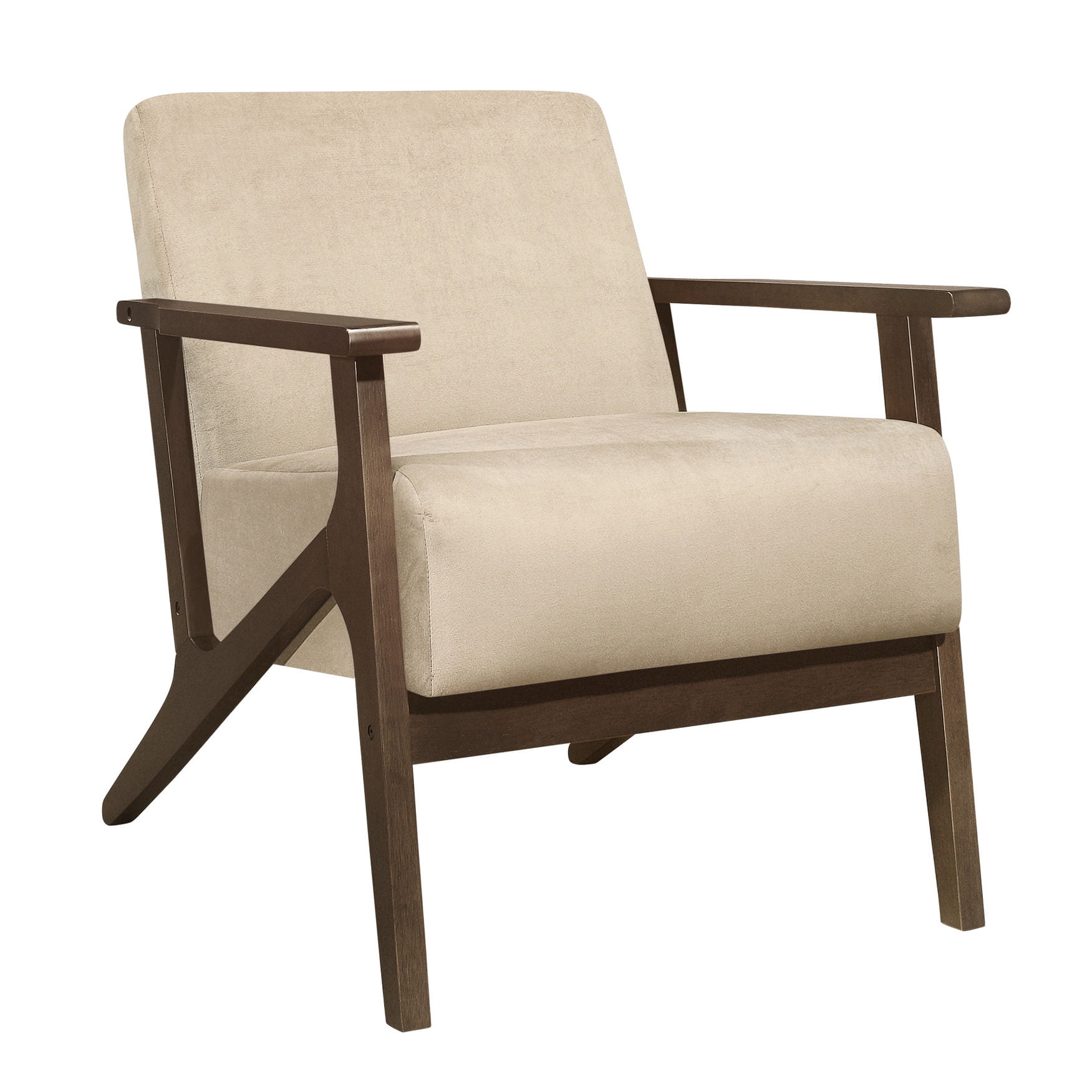 Accent Chair for Living Area / Foam Padding, 24.5" Arm Height / Stylish ...