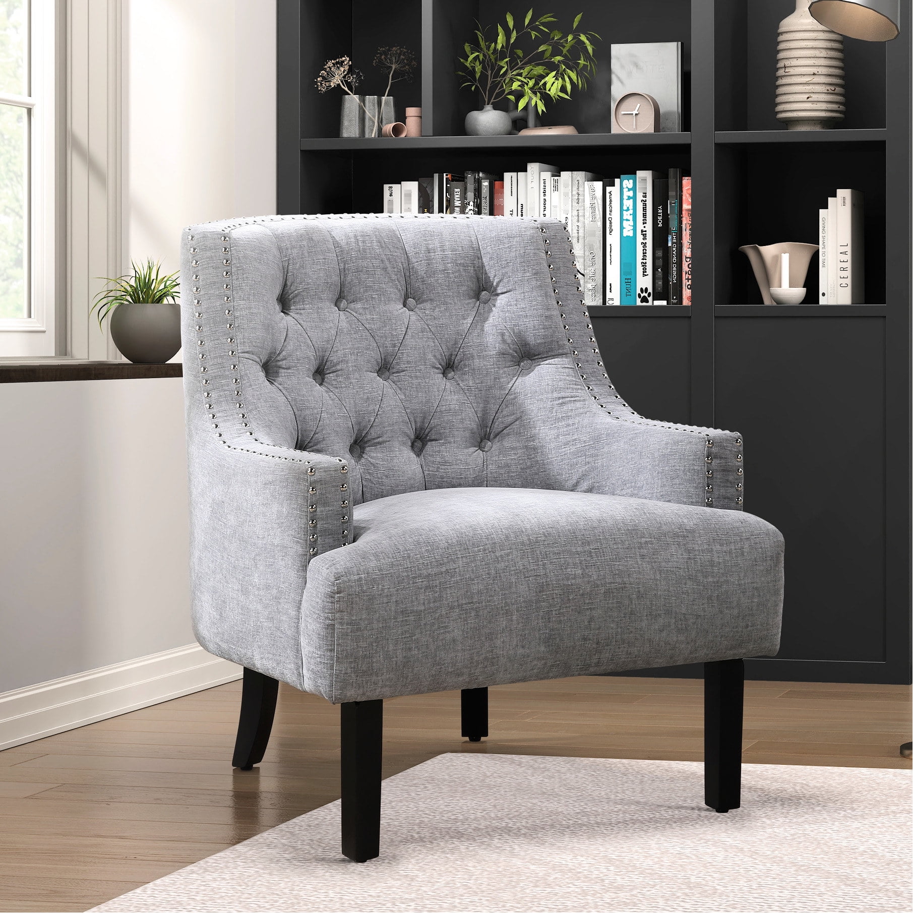 Accent Chair for Living Area | Modern Design with Tradition | Chenille ...