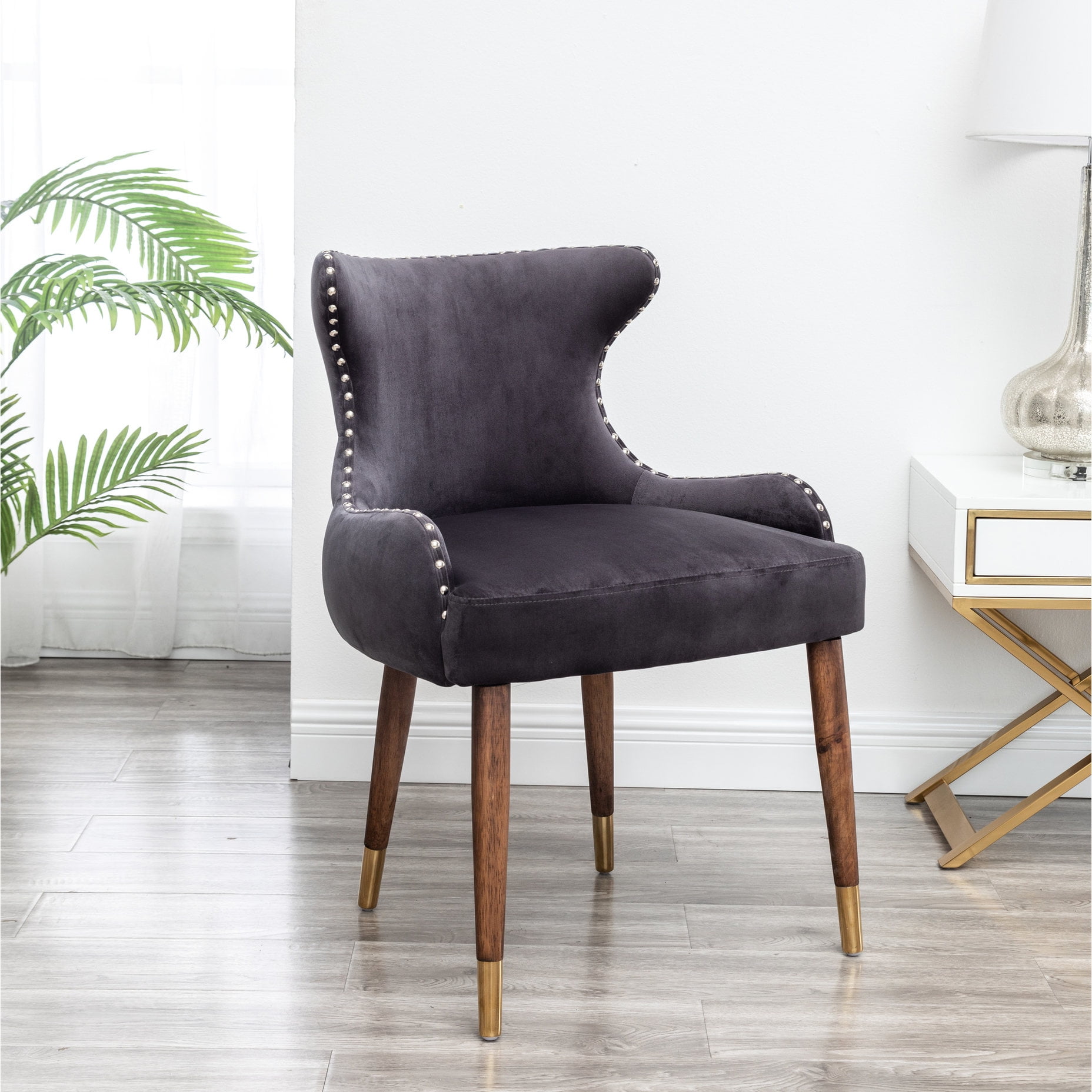 Accent Chair with Modern Flair | Adds Spark to Your Home | Button ...