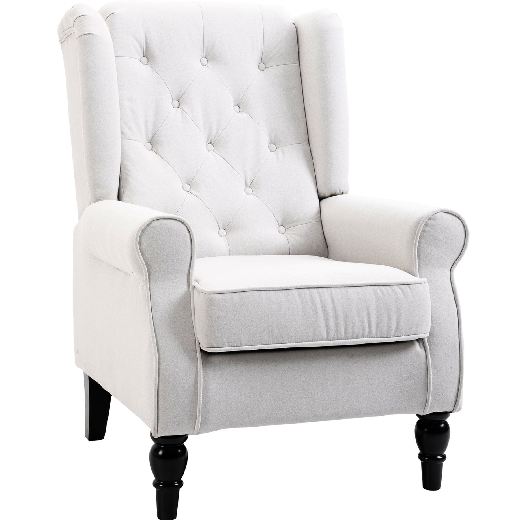 Accent Chair with Thick Seat | Eucalyptus Legs for Stability | Suits ...
