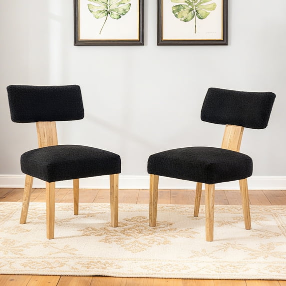 Accent Chairs Set of 2 Upholstered Chair for Living Room, Modern Design ...