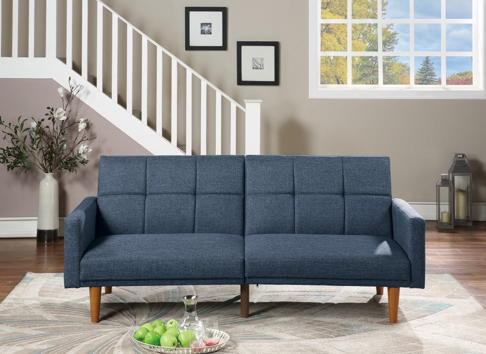 Accent Loveseat Sofa, Modern Tufted Sofa Bed with Arm and Adjustable ...