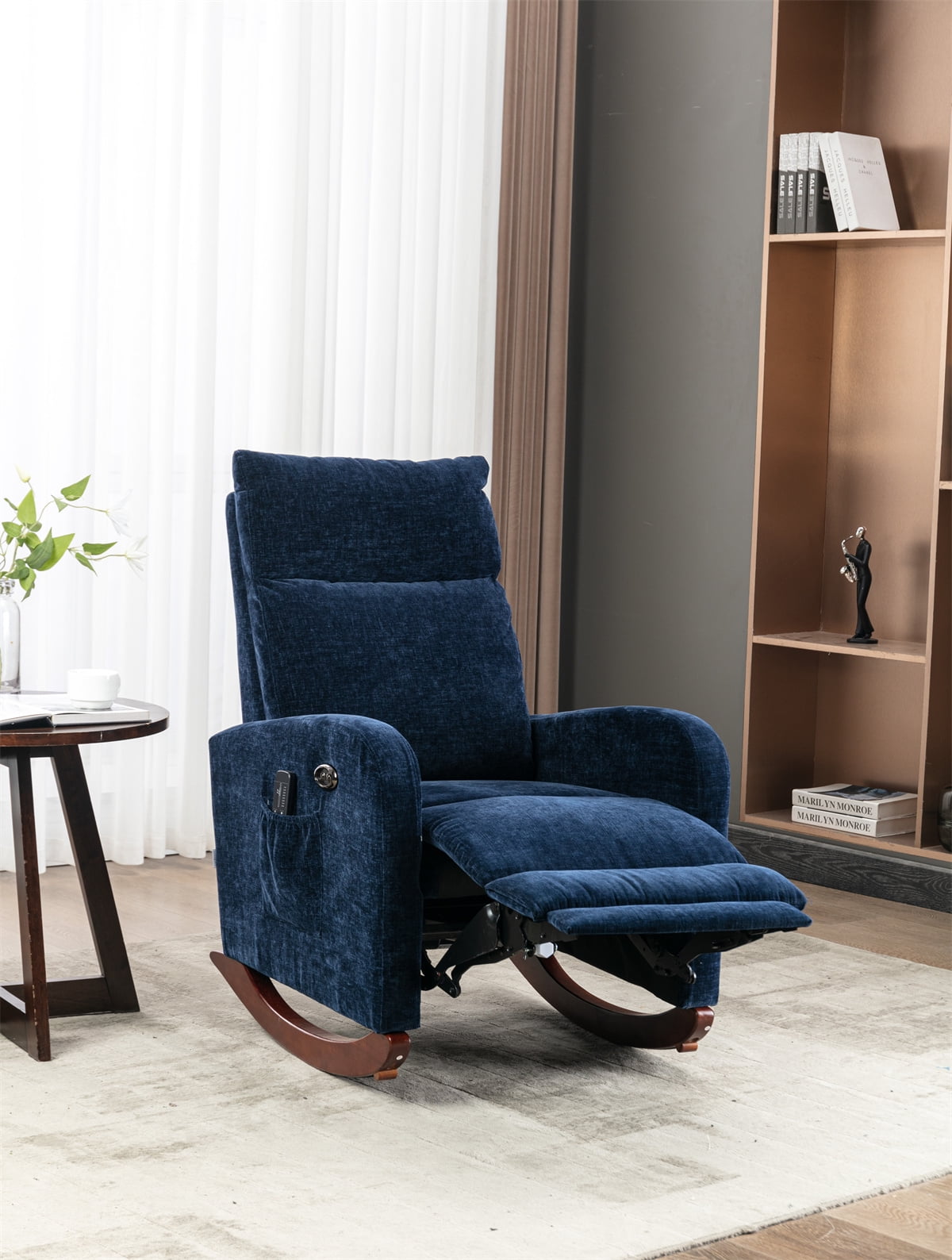 Accent Massage Rocking Chair Rocker Recliner Chair Modern High Back ...